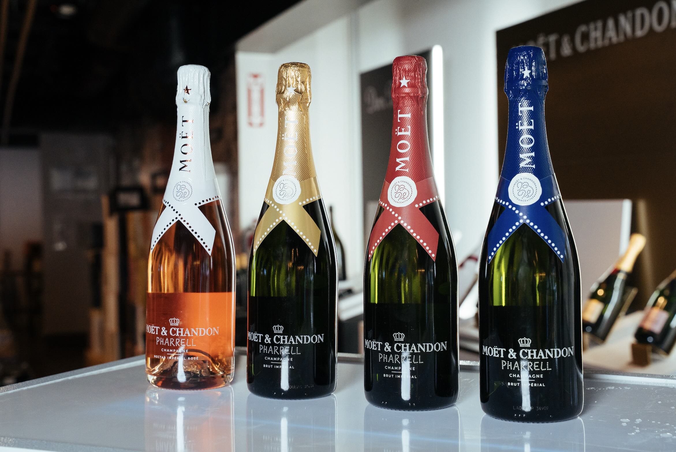 Pharrell Williams lanza edición limitada con Moët & Chandon - Nación Social