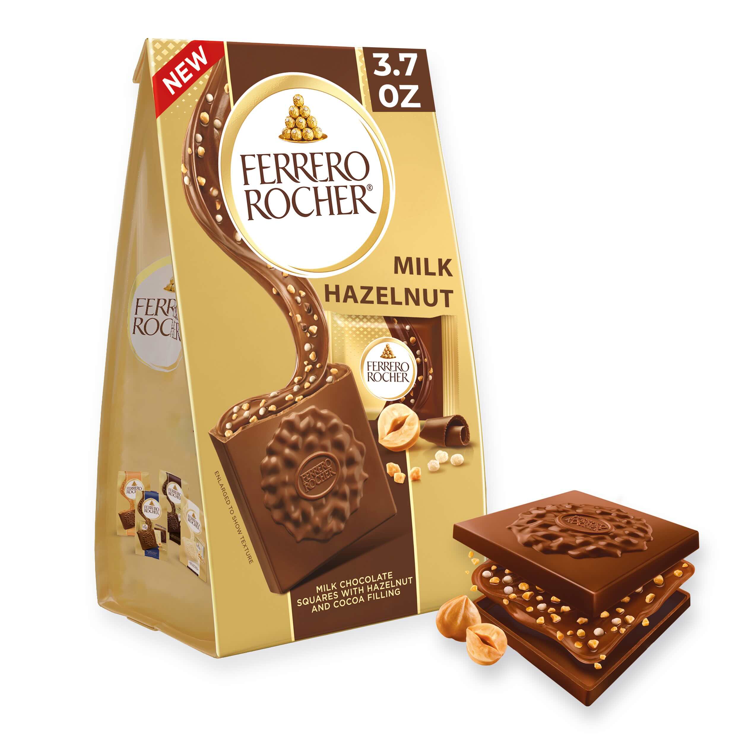 Ferrero Rocher amplía su línea de productos con "chocolate squares ...