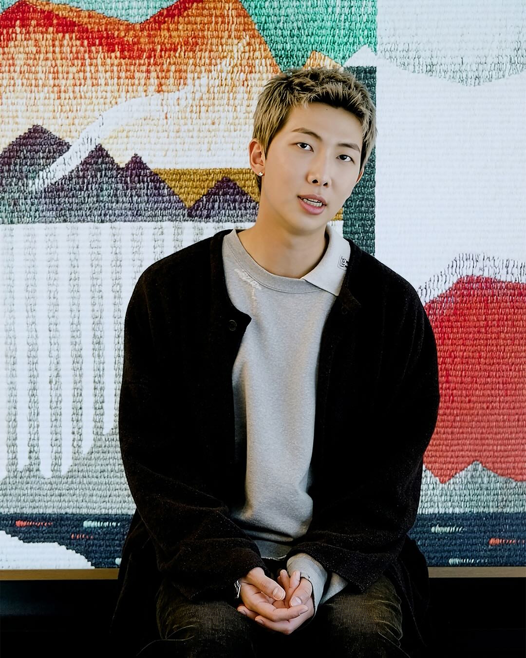 RM de BTS protagoniza nueva colaboración artística con Samsung - Nación ...